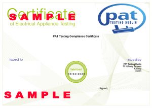 PAT Testing certificates for market traders|Last minute PAT testing certs